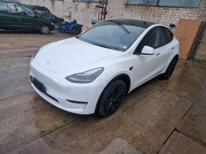 Balts Tesla Model Y 2025 Širvintos, ar dzinēja tilpumu 0.00 L un nobraukumu 3 tūkst. km par 42000 €, foto  vietnē AUTOMOTO.COM.LV