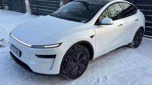 Balts Tesla Model Y 2025 Jonava, ar dzinēja tilpumu 0.00 L un nobraukumu 6 tūkst. km par 30500 €, foto 9 vietnē AUTOMOTO.COM.LV