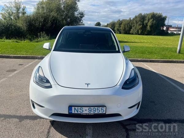 Balts Tesla Model Y 2021 Rīga, ar dzinēja tilpumu 0.00 L un nobraukumu 197 tūkst. km par 25500 €, foto 6 vietnē AUTOMOTO.COM.LV