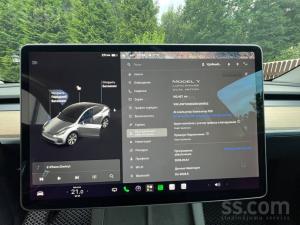 Balts Tesla Model Y 2021 Rīga, ar dzinēja tilpumu 0.00 L un nobraukumu 197 tūkst. km par 25500 €, foto 9 vietnē AUTOMOTO.COM.LV