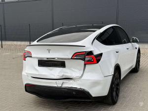 Balts Tesla Model Y 2022 Kauņa, ar dzinēja tilpumu 0.00 L un nobraukumu 49 tūkst. km par 19300 €, foto 15 vietnē AUTOMOTO.COM.LV