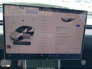 White Tesla Model Y 2026 in Kaunas, with an engine capacity of 0.00 L and mileage of 10 thousand km for 29300 €, photo 12 on AUTOMOTO.COM.LV