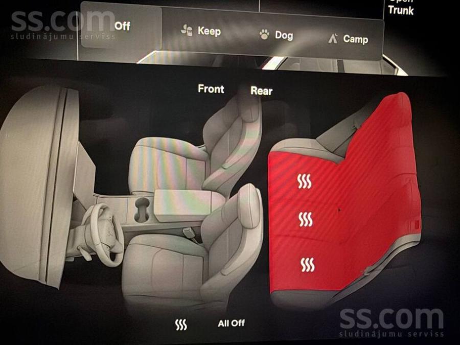 Balts Tesla Model Y 2022 Rīga, ar dzinēja tilpumu 0.00 L un nobraukumu 105 tūkst. km par 33800 €, foto 29 vietnē AUTOMOTO.COM.LV