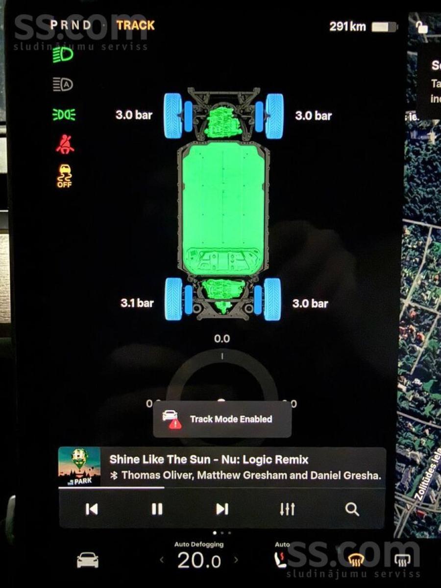 Balts Tesla Model Y 2022 Rīga, ar dzinēja tilpumu 0.00 L un nobraukumu 105 tūkst. km par 33800 €, foto 32 vietnē AUTOMOTO.COM.LV