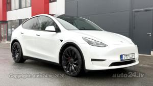 Balts Tesla Model Y 2022 Tallina, ar dzinēja tilpumu 0.00 L un nobraukumu 63 tūkst. km par 35000 €, foto 6 vietnē AUTOMOTO.COM.LV
