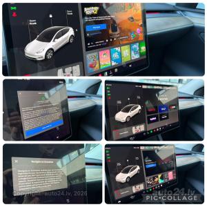 Balts Tesla Model Y 2021 Tallina, ar dzinēja tilpumu 0.00 L un nobraukumu 295 tūkst. km par 28900 €, foto 17 vietnē AUTOMOTO.COM.LV