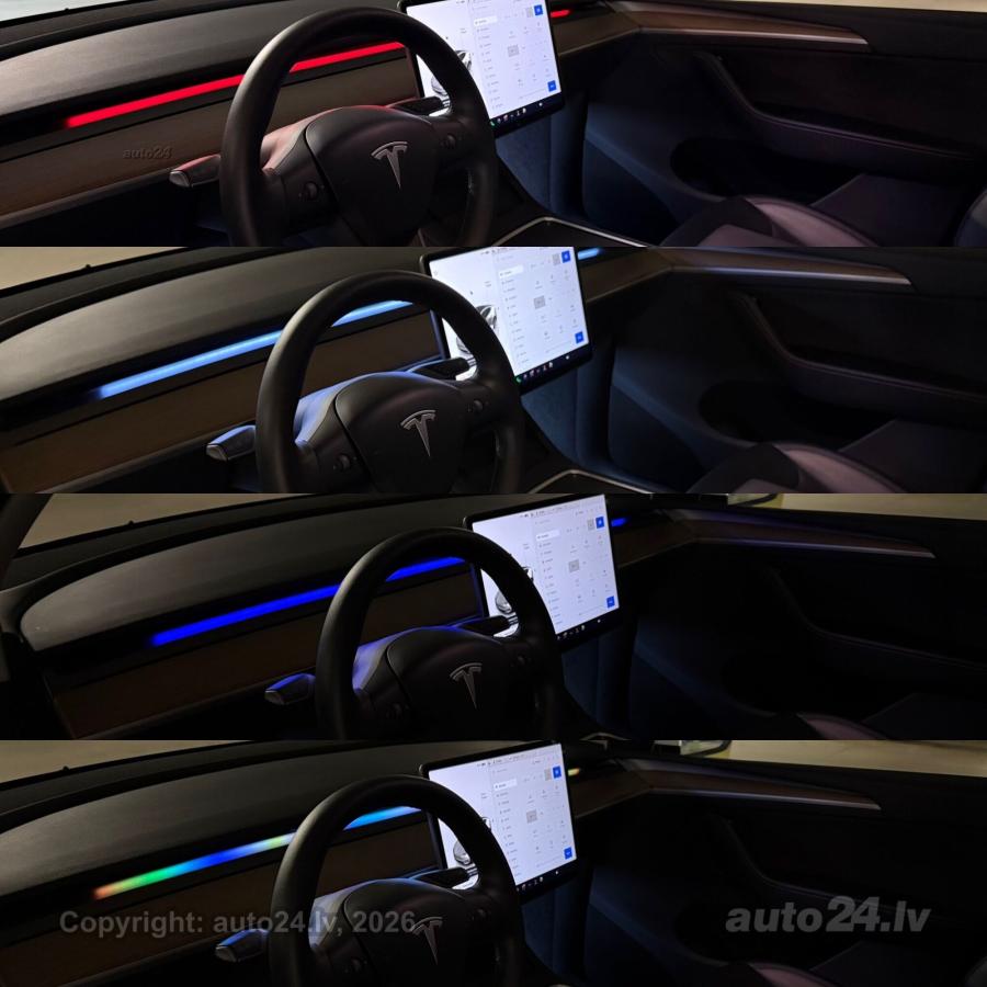 Balts Tesla Model Y 2021 Tallina, ar dzinēja tilpumu 0.00 L un nobraukumu 295 tūkst. km par 28900 €, foto 20 vietnē AUTOMOTO.COM.LV
