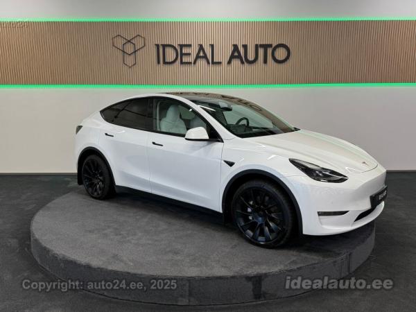 Balts Tesla Model Y 2023 Tallina, ar dzinēja tilpumu 0.00 L un nobraukumu 70 tūkst. km par 37990 €, foto 5 vietnē AUTOMOTO.COM.LV