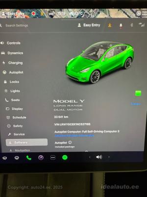 Белый Тесла Модель Y 2023 в Таллин, объемом двигателя 0.00 л и пробегом 70 тыс. км за 37990 €, фото 20 на AUTOMOTO.COM.LV