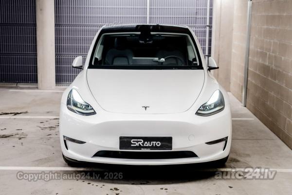 Balts Tesla Model Y 2023 Tallina, ar dzinēja tilpumu 0.00 L un nobraukumu 50 tūkst. km par 37990 €, foto 11 vietnē AUTOMOTO.COM.LV