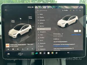 Balts Tesla Model Y 2023 Tartu, ar dzinēja tilpumu 0.00 L un nobraukumu 35 tūkst. km par 38900 €, foto 16 vietnē AUTOMOTO.COM.LV