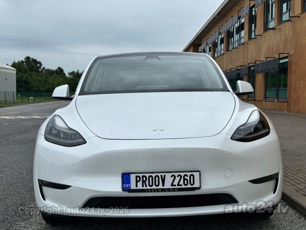 Tesla Model Y 2023 Tallina vietnē Balts Tesla Model Y 2023 Tallina, ar dzinēja tilpumu 0.00 L un nobraukumu 99 tūkst. km par 33700 €, foto 6 vietnē AUTOMOTO.COM.LV