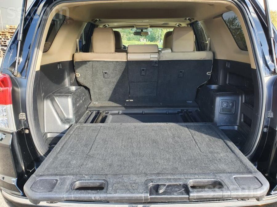 Melns Toyota 4Runner 2012 Rīga, ar dzinēja tilpumu 4.00 L un nobraukumu 326 tūkst. km par 18500 €, foto 12 vietnē AUTOMOTO.COM.LV
