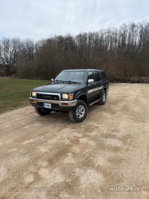 Green Toyota 4Runner 1990 in Tartu, with an engine capacity of 3.00 L and mileage of 280 thousand km for 4999 €, photo  on AUTOMOTO.COM.LV