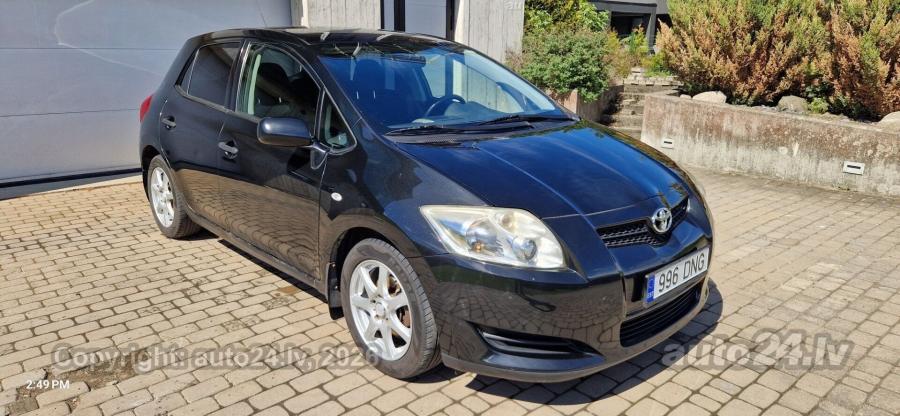 Melns Toyota Auris 2007 Tallina, ar dzinēja tilpumu 1.40 L un nobraukumu 232 tūkst. km par 2590 €, foto 1 vietnē AUTOMOTO.COM.LV