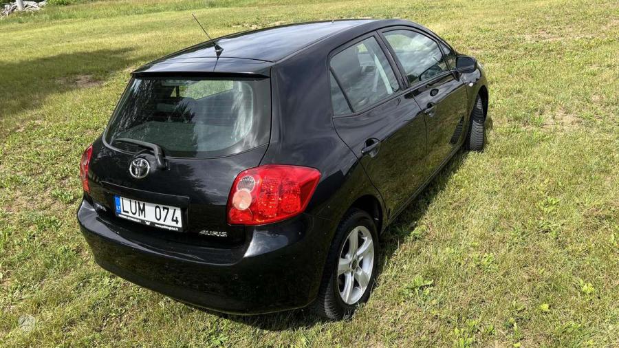 Melns Toyota Auris 2007 Kauņa, ar dzinēja tilpumu 1.60 L un nobraukumu 167 tūkst. km par 3650 €, foto 6 vietnē AUTOMOTO.COM.LV