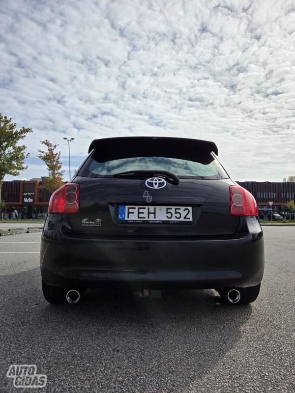 Black Toyota Auris 2007 in Klaipeda, with an engine capacity of 1.60 L and mileage of 282 thousand km for 2850 €, photo 4 on AUTOMOTO.COM.LV