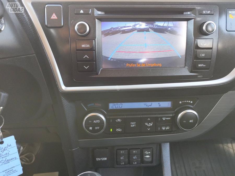 Melns Toyota Auris 2013 Ramučiai, ar dzinēja tilpumu 1.30 L un nobraukumu 221 tūkst. km par 6650 €, foto 14 vietnē AUTOMOTO.COM.LV