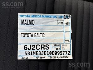 Melns Toyota Auris 2016 Rīga, ar dzinēja tilpumu 1.60 L un nobraukumu 164 tūkst. km par 8900 €, foto 25 vietnē AUTOMOTO.COM.LV