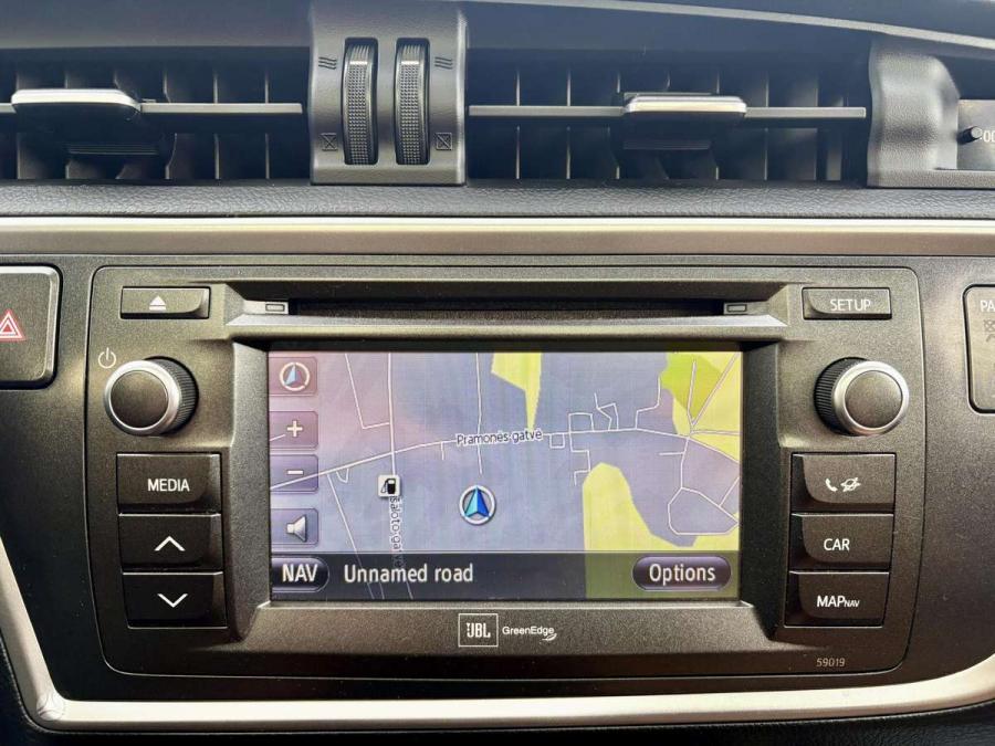 Черный Тойота Аурис 2013 в Паневежис, объемом двигателя 1.80 л и пробегом 260 тыс. км за 8800 €, фото 20 на AUTOMOTO.COM.LV