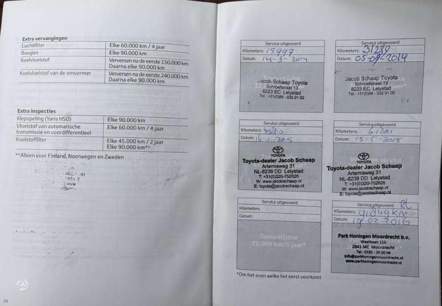 Черный Тойота Аурис 2013 в Паневежис, объемом двигателя 1.80 л и пробегом 260 тыс. км за 8800 €, фото 29 на AUTOMOTO.COM.LV