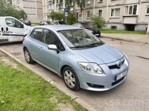 Zils Toyota Auris 2007 Rīga, ar dzinēja tilpumu 2.00 L un nobraukumu 0 tūkst. km par 1350 €, foto 3 vietnē AUTOMOTO.COM.LV