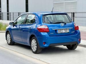 Blue Toyota Auris 2011 in Vilnius, with an engine capacity of 1.60 L and mileage of 128 thousand km for 5250 €, photo 8 on AUTOMOTO.COM.LV