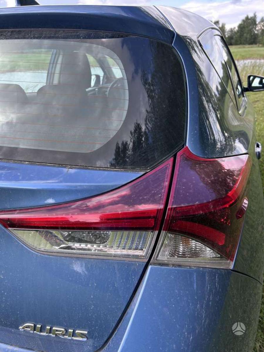 Zils Toyota Auris 2015 Ukmergė, ar dzinēja tilpumu 1.60 L un nobraukumu 203 tūkst. km par 6999 €, foto 22 vietnē AUTOMOTO.COM.LV
