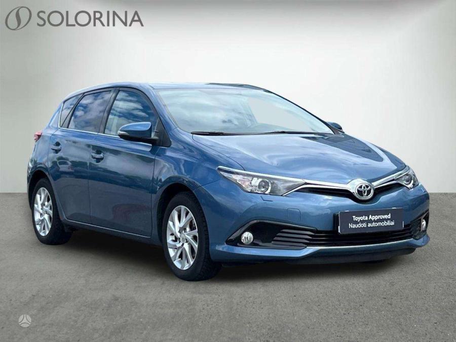 Blue Toyota Auris 2016 in Klaipeda, with an engine capacity of 1.20 L and mileage of 54 thousand km for 12000 €, photo 19 on AUTOMOTO.COM.LV