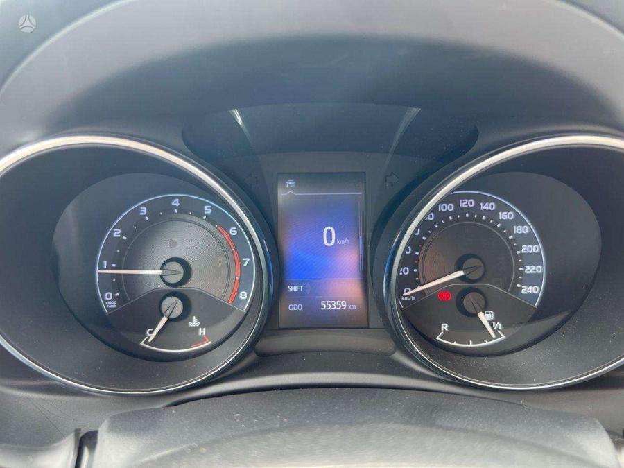 Blue Toyota Auris 2016 in Klaipeda, with an engine capacity of 1.20 L and mileage of 54 thousand km for 12000 €, photo 22 on AUTOMOTO.COM.LV