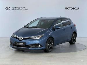 Zils Toyota Auris 2017 Viļņa, ar dzinēja tilpumu 1.60 L un nobraukumu 109 tūkst. km par 14900 €, foto  vietnē AUTOMOTO.COM.LV