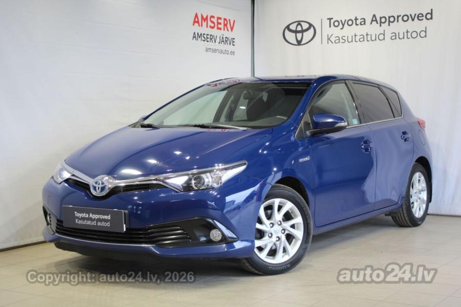 Zils Toyota Auris 2018 Tallina, ar dzinēja tilpumu 1.80 L un nobraukumu 124 tūkst. km par 12490 €, foto 1 vietnē AUTOMOTO.COM.LV