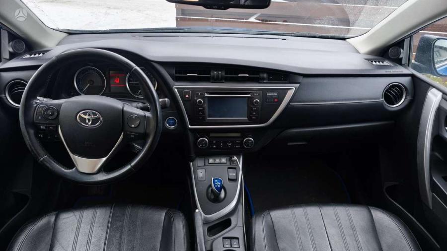 Zils Toyota Auris 2014 Kauņa, ar dzinēja tilpumu 1.80 L un nobraukumu 199 tūkst. km par 9200 €, foto 11 vietnē AUTOMOTO.COM.LV