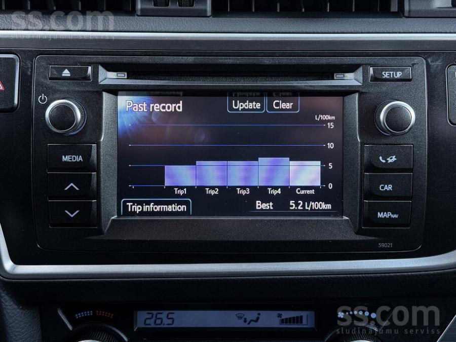 Brūns Toyota Auris 2013 Rīga, ar dzinēja tilpumu 1.40 L un nobraukumu 0 tūkst. km par 5490 €, foto 29 vietnē AUTOMOTO.COM.LV