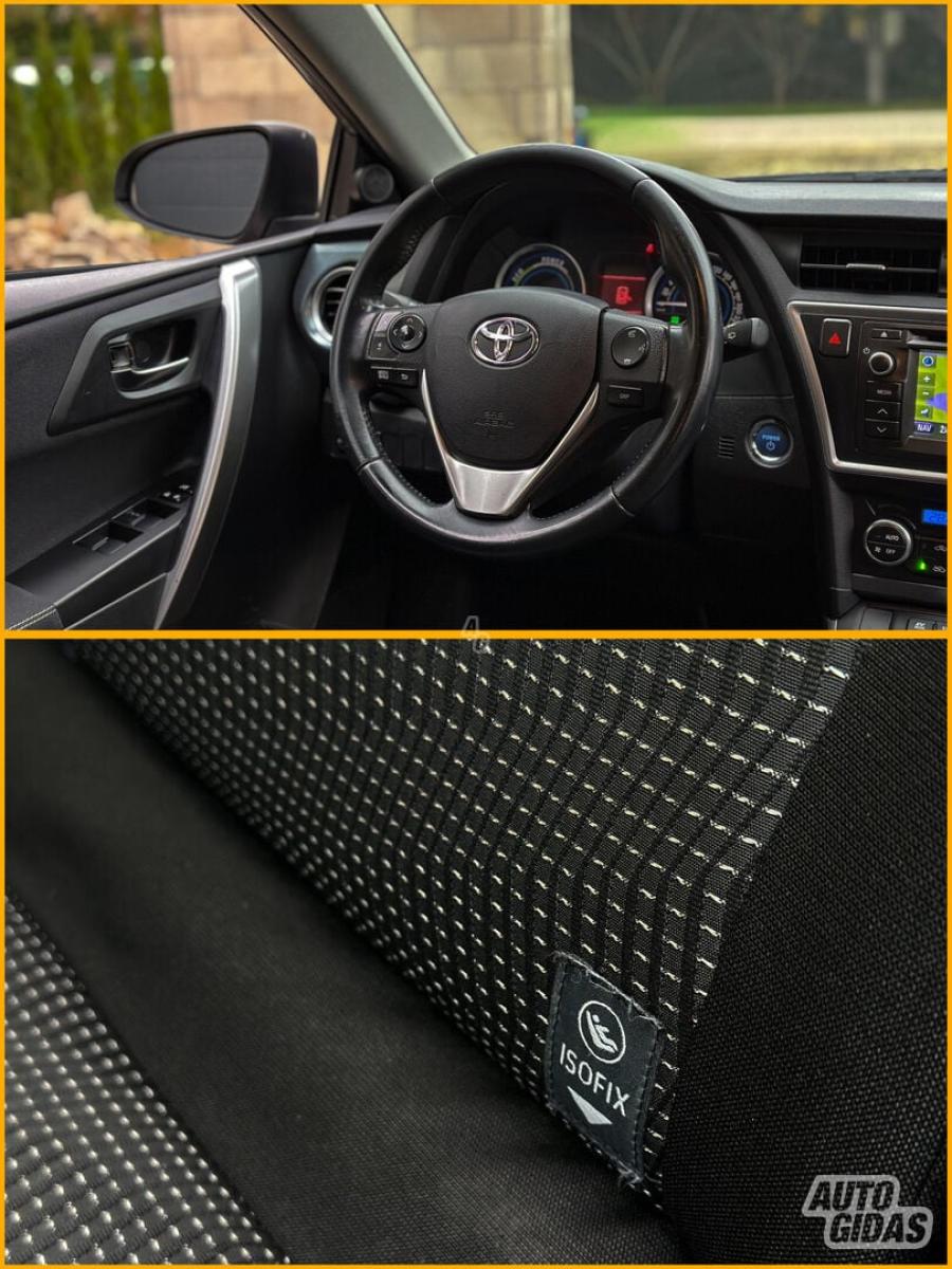 Brown Toyota Auris 2014 in Kaunas, with an engine capacity of 1.80 L and mileage of 280 thousand km for 7950 €, photo 28 on AUTOMOTO.COM.LV