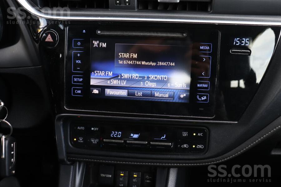 Brūns Toyota Auris 2016 Valmiera, ar dzinēja tilpumu 1.60 L un nobraukumu 323 tūkst. km par 5900 €, foto 16 vietnē AUTOMOTO.COM.LV