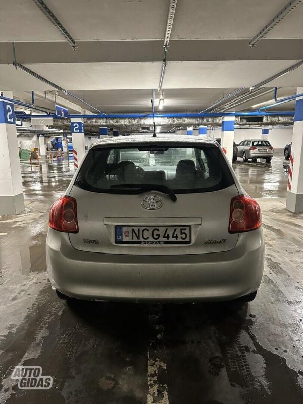Grey Toyota Auris 2007 in Vilnius, with an engine capacity of 1.60 L and mileage of 152 thousand km for 1900 €, photo 5 on AUTOMOTO.COM.LV