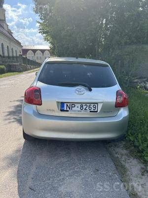 Pelēks Toyota Auris 2007 Rīga, ar dzinēja tilpumu 2.20 L un nobraukumu 0 tūkst. km par 1700 €, foto 7 vietnē AUTOMOTO.COM.LV