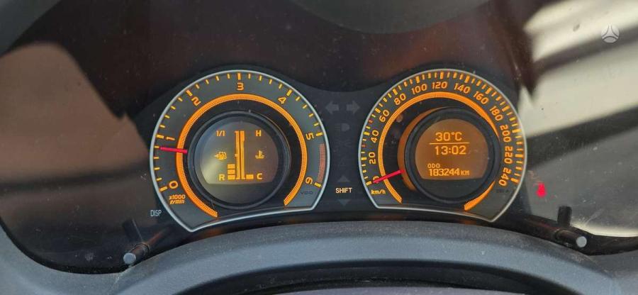 Pelēks Toyota Auris 2008 Alīta, ar dzinēja tilpumu 2.00 L un nobraukumu 183 tūkst. km par 2650 €, foto 8 vietnē AUTOMOTO.COM.LV