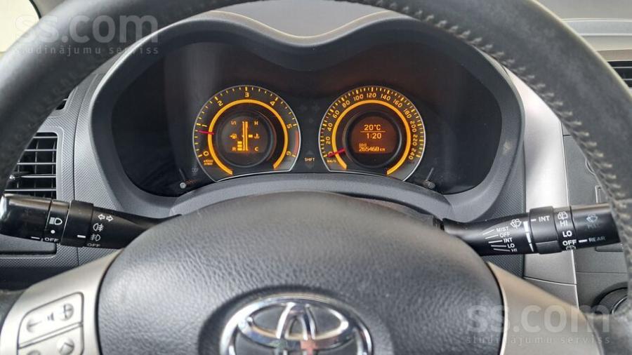 Pelēks Toyota Auris 2008 Ogre, ar dzinēja tilpumu 2.00 L un nobraukumu 266 tūkst. km par 2350 €, foto 11 vietnē AUTOMOTO.COM.LV