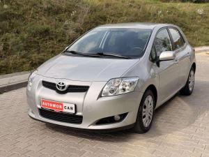 Grey Toyota Auris 2008 in Vilnius, with an engine capacity of 1.60 L and mileage of 101 thousand km for 6650 €, photo  on AUTOMOTO.COM.LV
