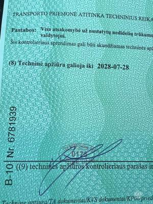 Pelēks Toyota Auris 2009 Viļņa, ar dzinēja tilpumu 2.00 L un nobraukumu 345 tūkst. km par 1400 €, foto 12 vietnē AUTOMOTO.COM.LV