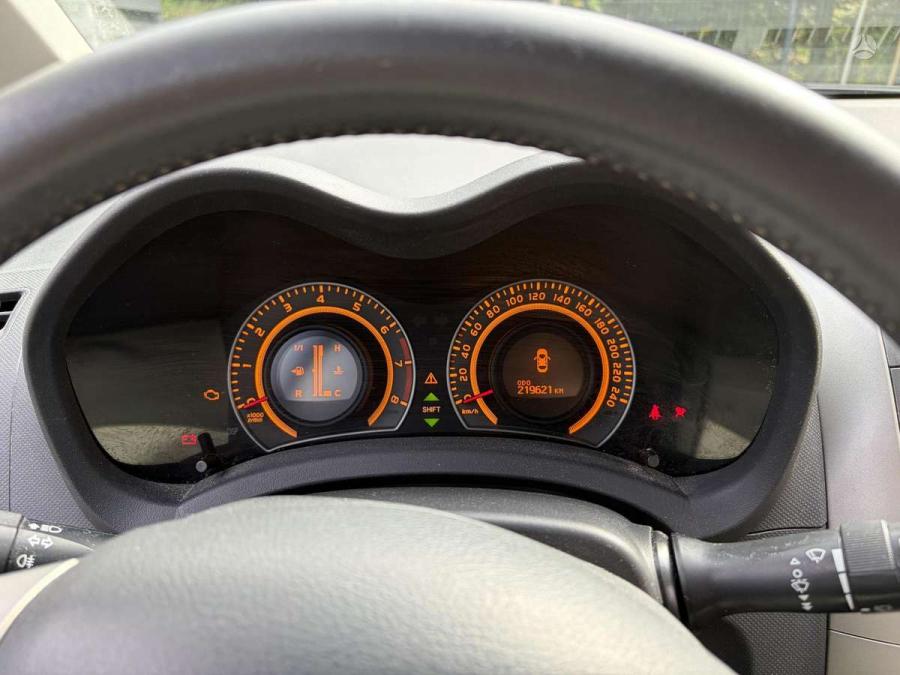 Pelēks Toyota Auris 2009 Viļņa, ar dzinēja tilpumu 1.60 L un nobraukumu 220 tūkst. km par 2500 €, foto 15 vietnē AUTOMOTO.COM.LV