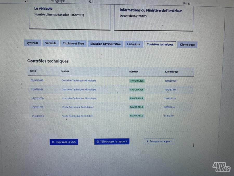 Grey Toyota Auris 2011 in Vilnius, with an engine capacity of 1.80 L and mileage of 203 thousand km for 5950 €, photo 17 on AUTOMOTO.COM.LV