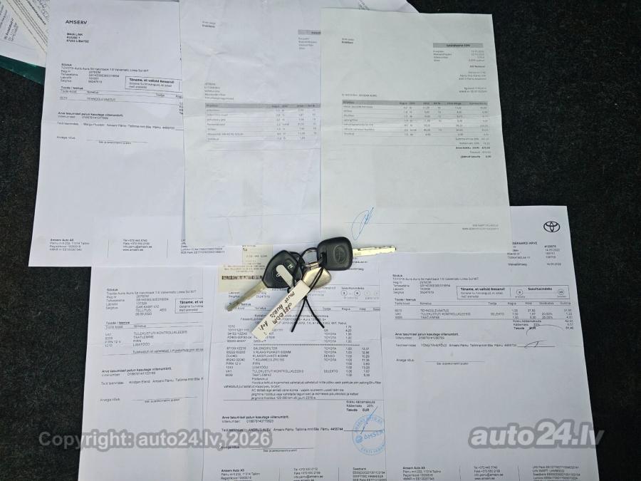 Pelēks Toyota Auris 2011 Paide, ar dzinēja tilpumu 1.60 L un nobraukumu 190 tūkst. km par 4990 €, foto 19 vietnē AUTOMOTO.COM.LV