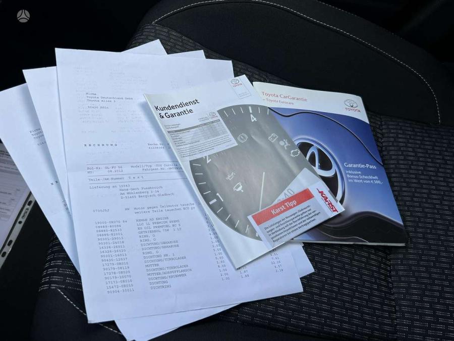 Серый Тойота Аурис 2015 в Кедайняй, объемом двигателя 1.80 л и пробегом 200 тыс. км за 9850 €, фото 35 на AUTOMOTO.COM.LV