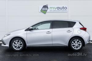 Grey Toyota Auris 2016 in Tallinn, with an engine capacity of 1.60 L and mileage of 127 thousand km for 9990 €, photo 11 on AUTOMOTO.COM.LV