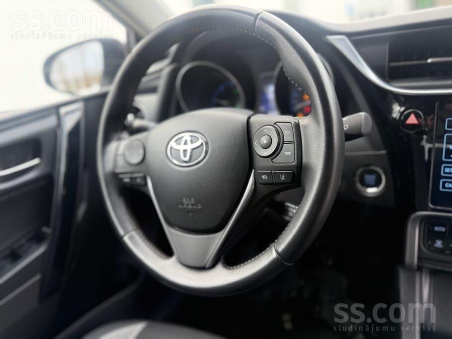 Pelēks Toyota Auris 2016 Rīga, ar dzinēja tilpumu 1.60 L un nobraukumu 0 tūkst. km par 6970 €, foto 23 vietnē AUTOMOTO.COM.LV