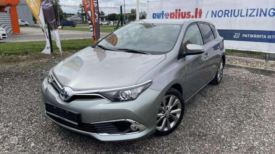 Pelēks Toyota Auris 2016 Marijampole, ar dzinēja tilpumu 1.80 L un nobraukumu 86 tūkst. km par 12990 €, foto 7 vietnē AUTOMOTO.COM.LV