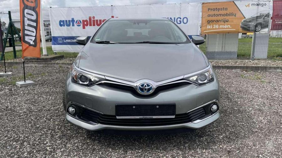 Pelēks Toyota Auris 2016 Marijampole, ar dzinēja tilpumu 1.80 L un nobraukumu 86 tūkst. km par 12990 €, foto 13 vietnē AUTOMOTO.COM.LV